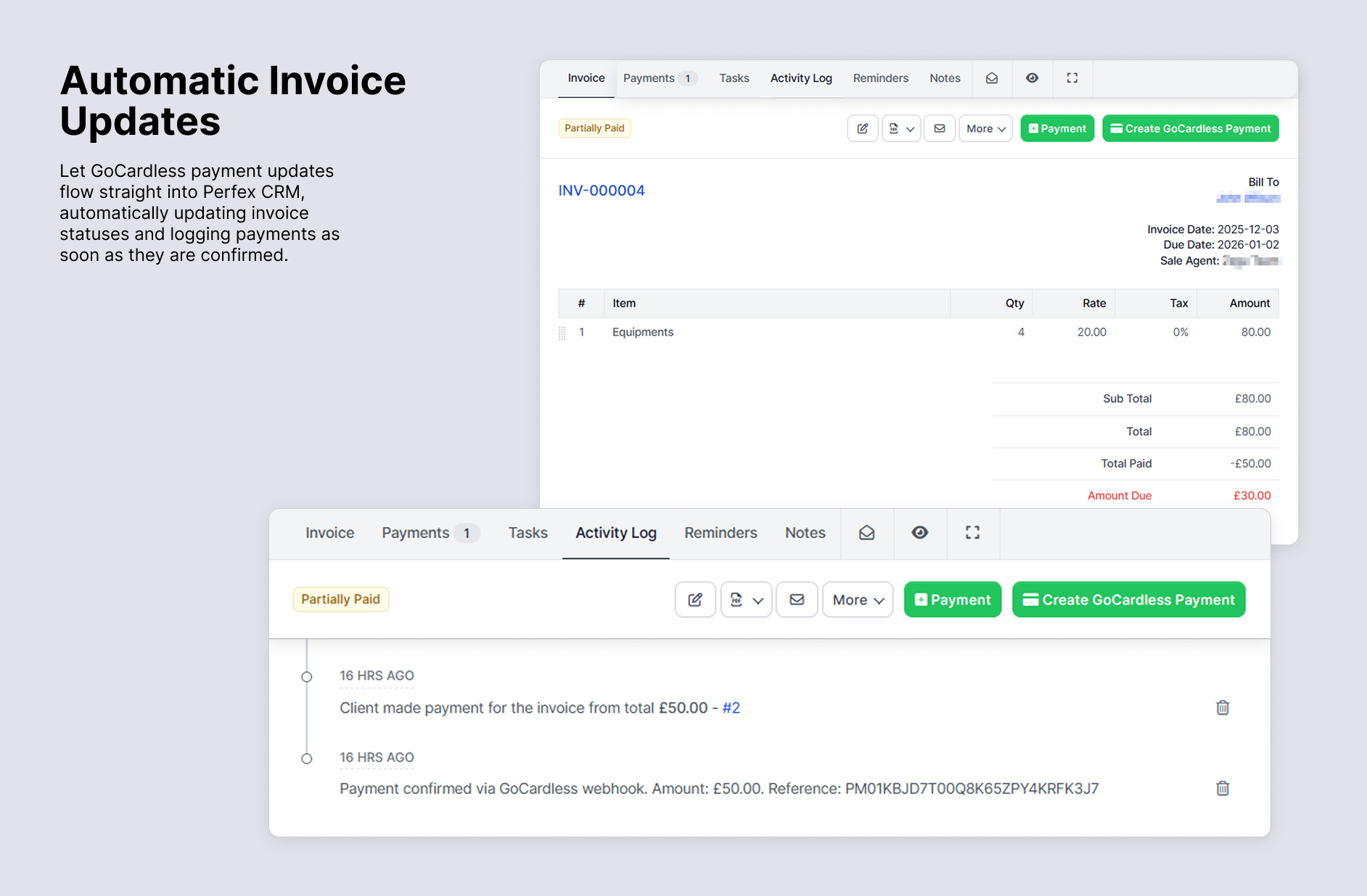 GoCardless Workflow Integration Module for Perfex CRM by zegapps | CodeCanyon